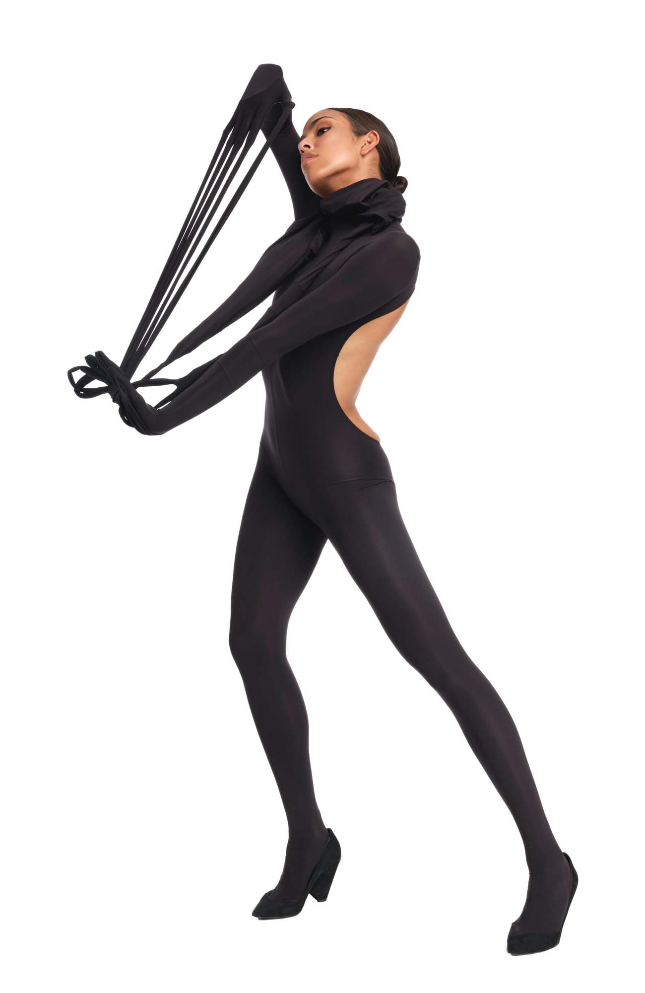 1708 / Shadow Full Body Suit / Black – DSTM